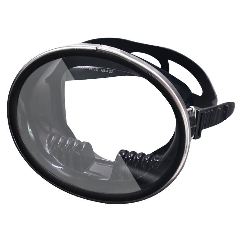 Freediving Oval Mask/Diving/Scuba diving/round mask/snorkeling mask ...