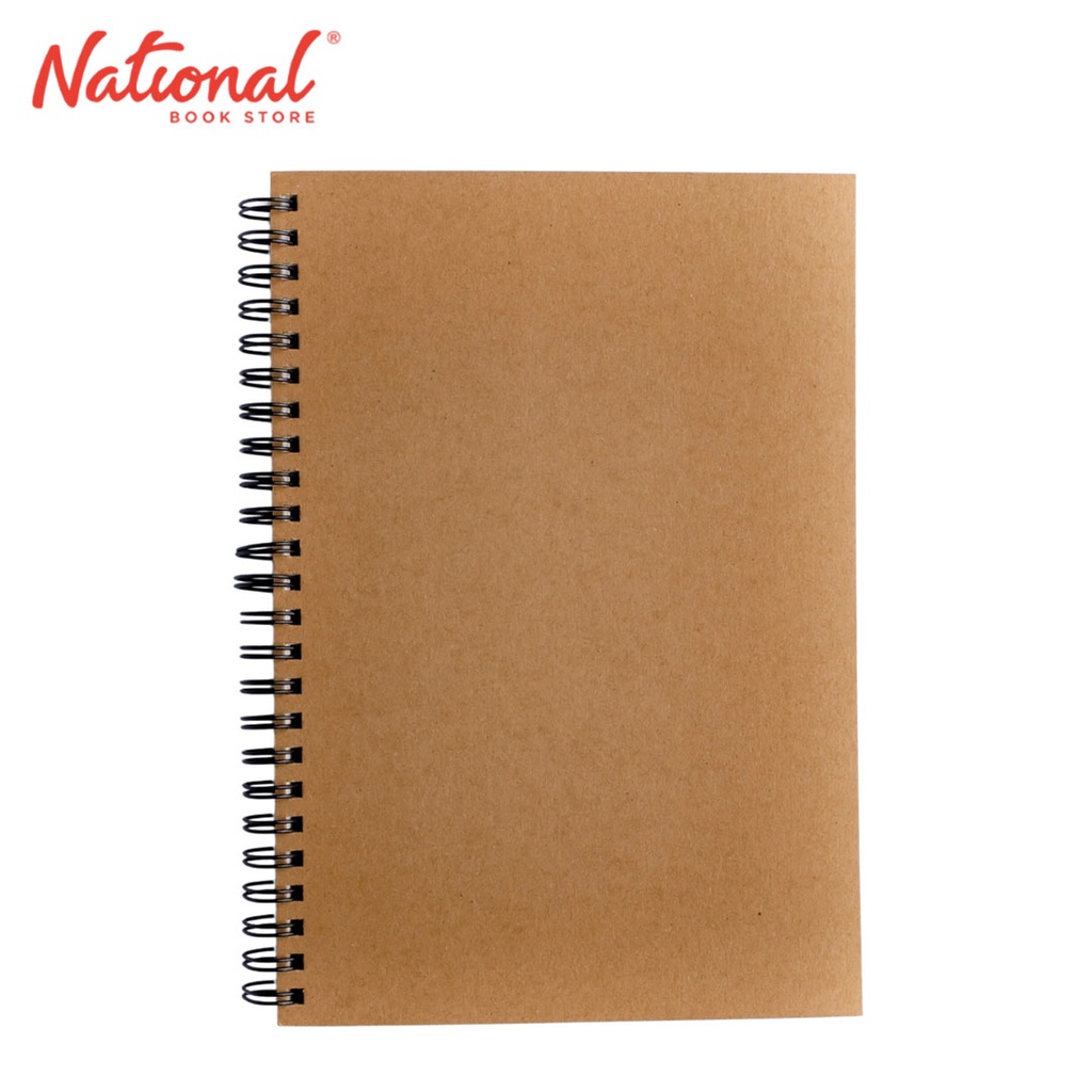 Limelight Spiral Notebook 4014812 A5 Hard Bound Kraft Double Loop Wire ...