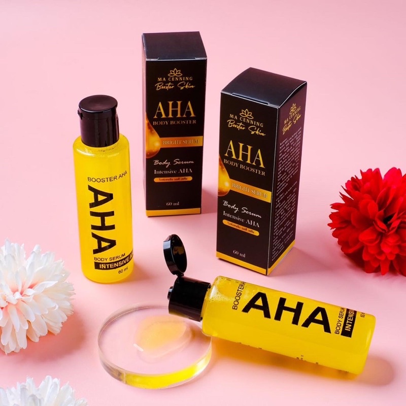 Aha BOOSTER BRIGTENING SERUM 60ML (10 X FASTER BRIGHTENING) | Shopee ...
