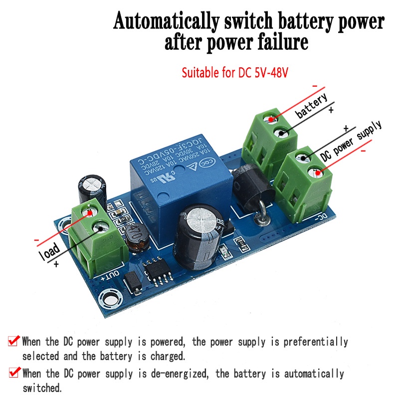 YX850 Power failure automatic switching standby battery lithium battery ...