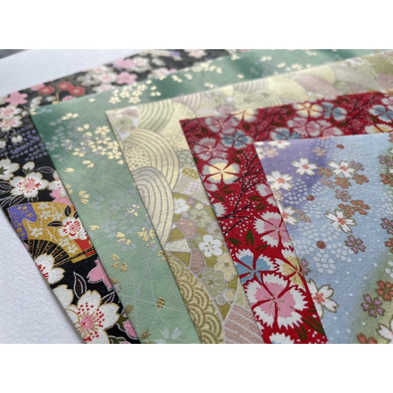 Japanese Yuzen Paper I Washi Paper I Wrapping Paper I Origami Paper I ...