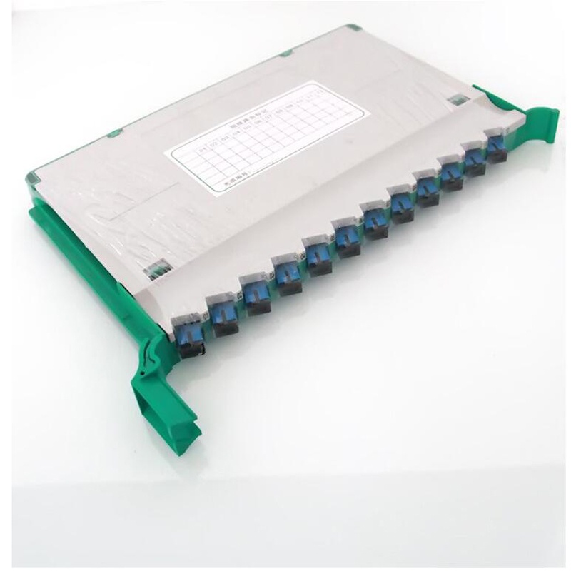 12 cores ODF fiber optic splice tray with ABS material Use FTTH ODF ...