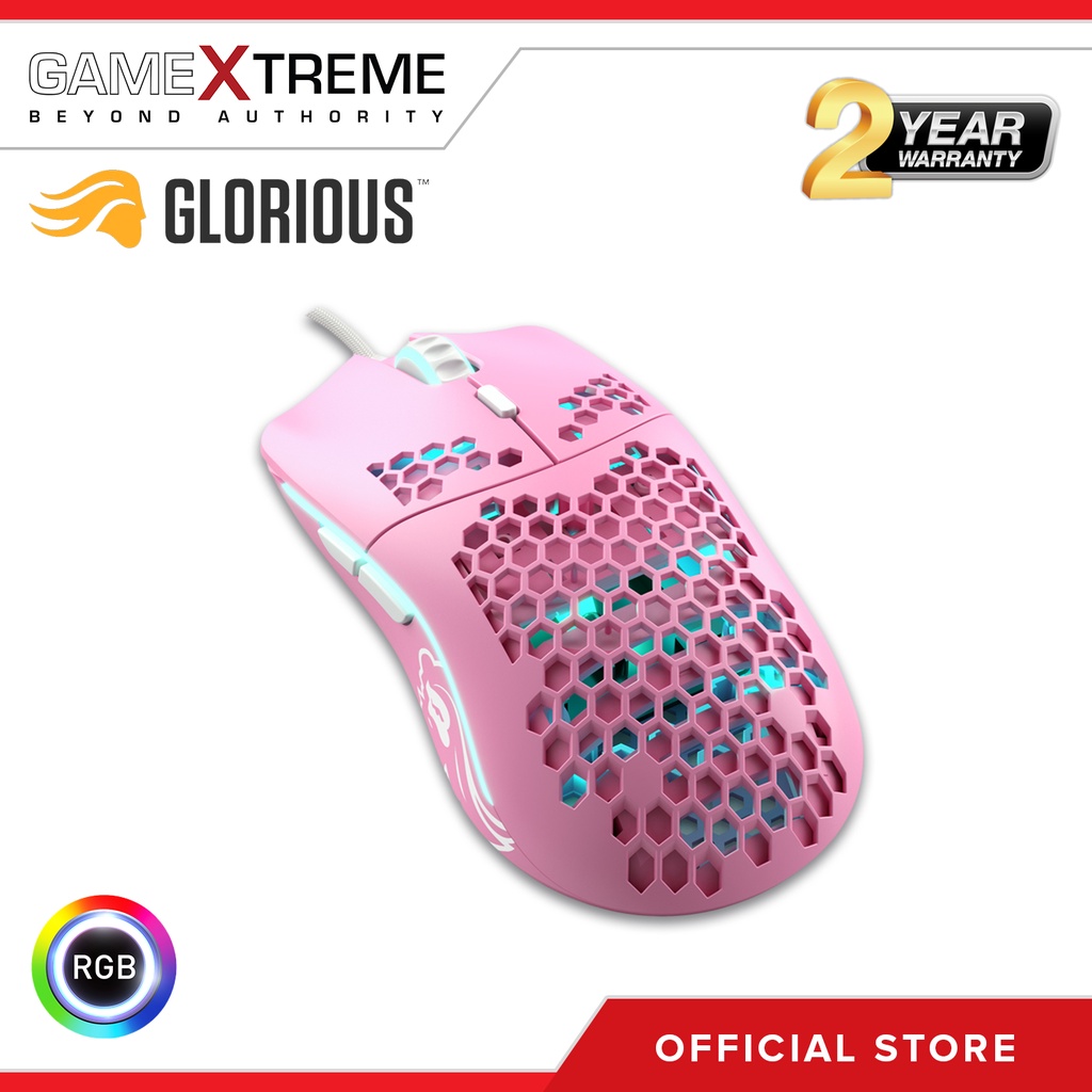 Glorious Model O Wired Gaming Mouse Special Edition (Matte Pink ...
