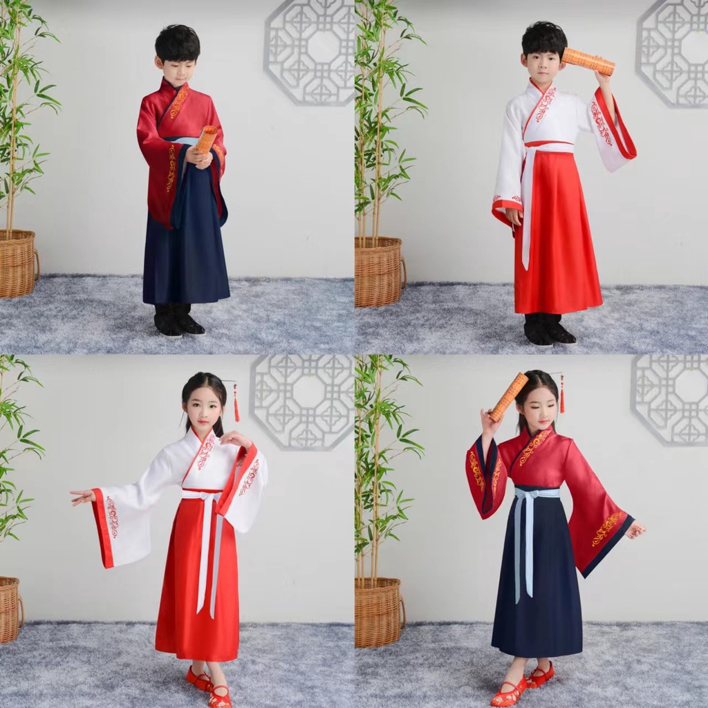 Hanfu for kids Children's ancient Chinese costume girls' traditional ...