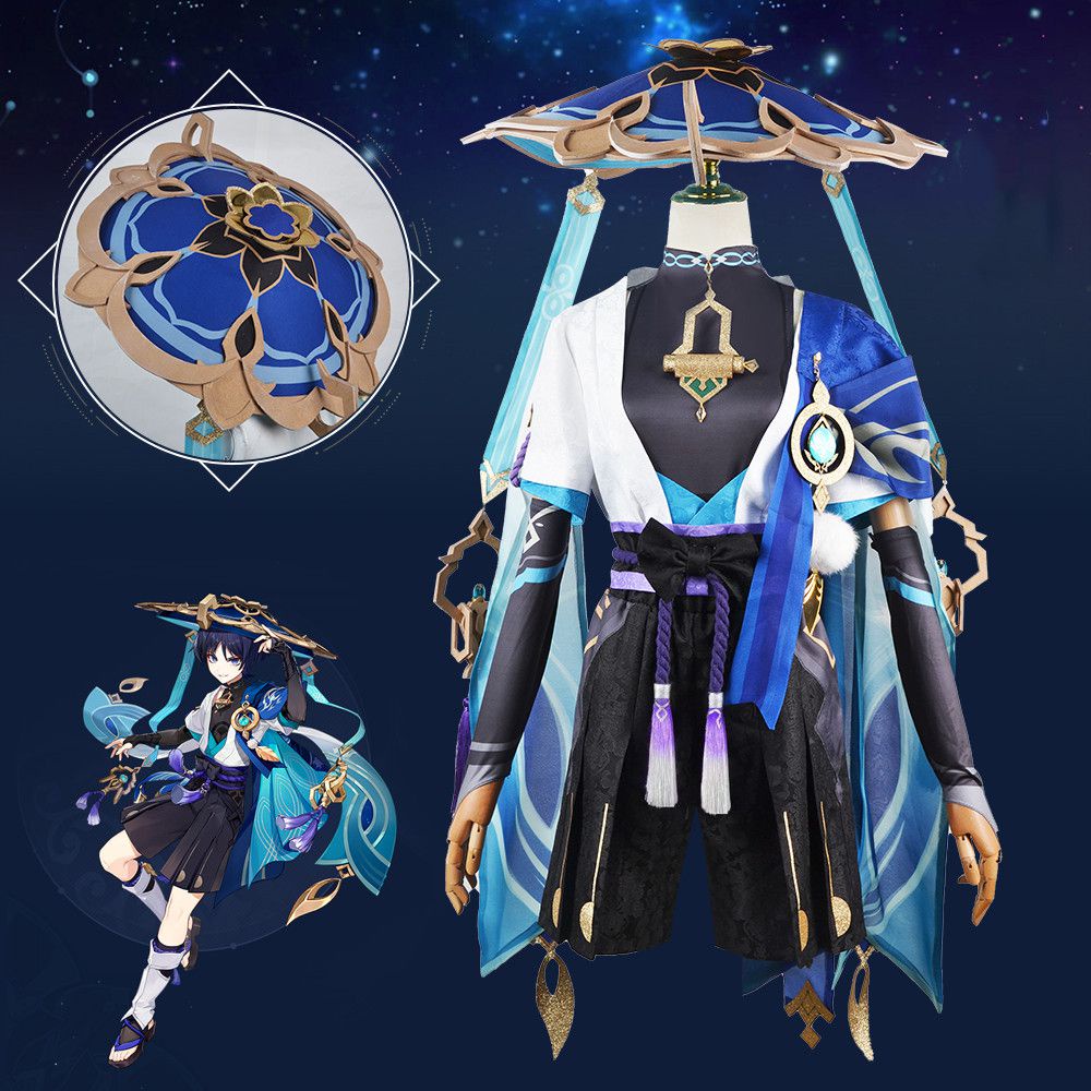 Genshin Impact Kunikuzushi Wanderer Balladeer Scaramouche Outfits Games ...