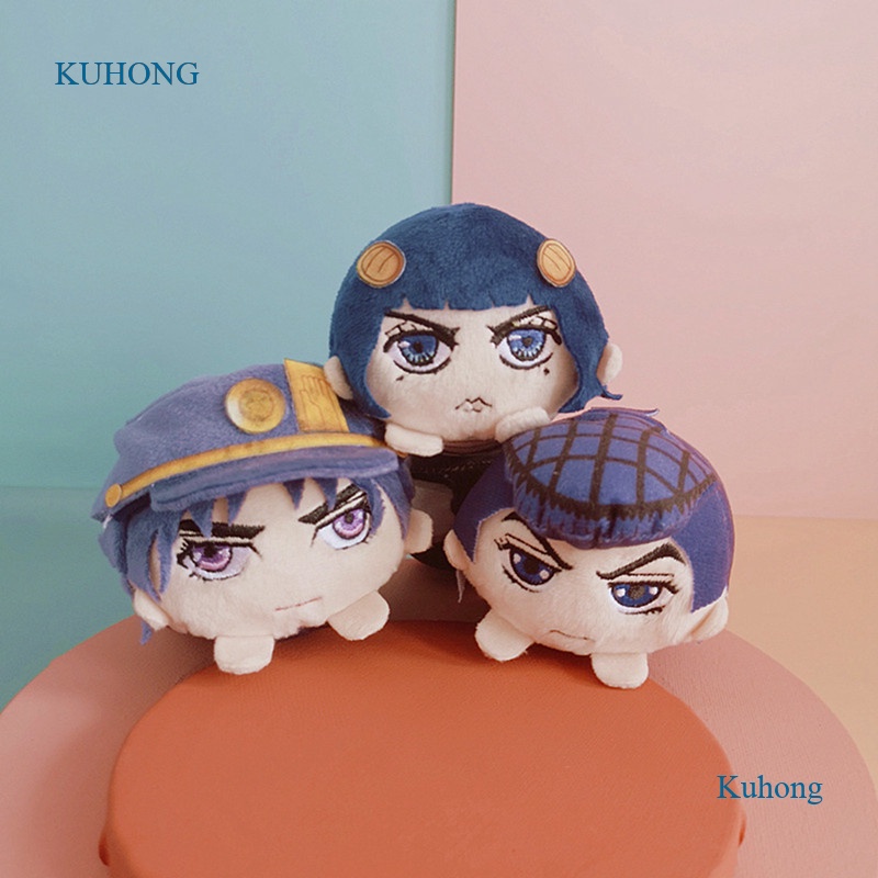 KUHONG Cute Cartoon JoJo Bizarre Adventure Plush Toy Kujo Jotaro ...