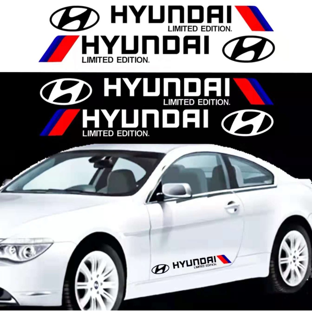 2pcs Car Decals High Quality Side Body Stickers Car Door Decoration ...
