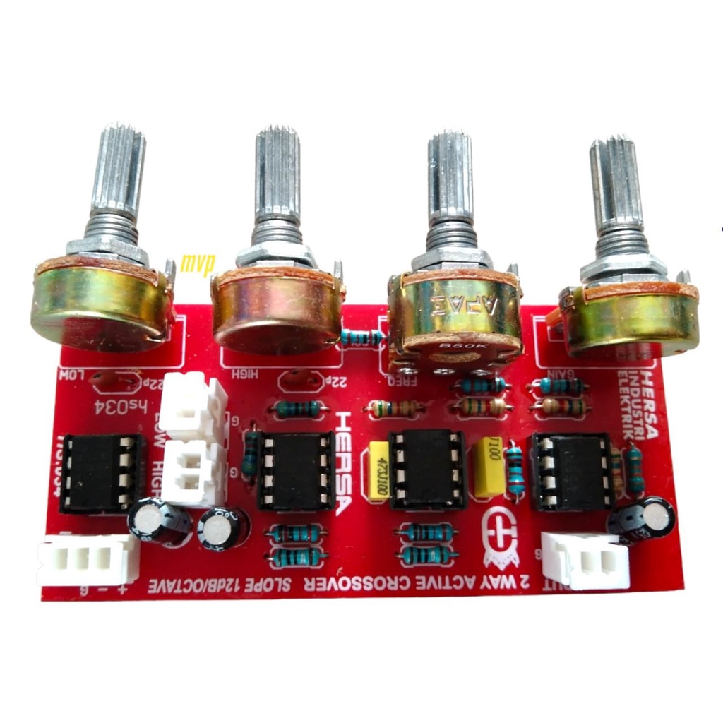 Crossover 2 way 4 IC+3 jst 2pin 1 jst 3pin crossover 2 way | Shopee ...