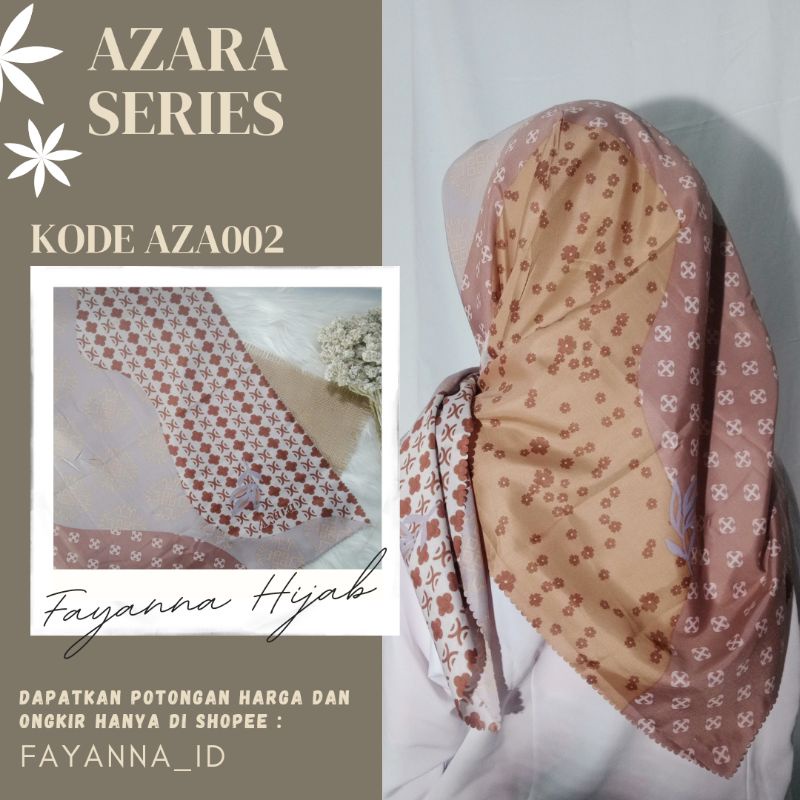 Azara LASERCUT VOAL RECTANGULAR HIJAB / HIJAB | Shopee Philippines