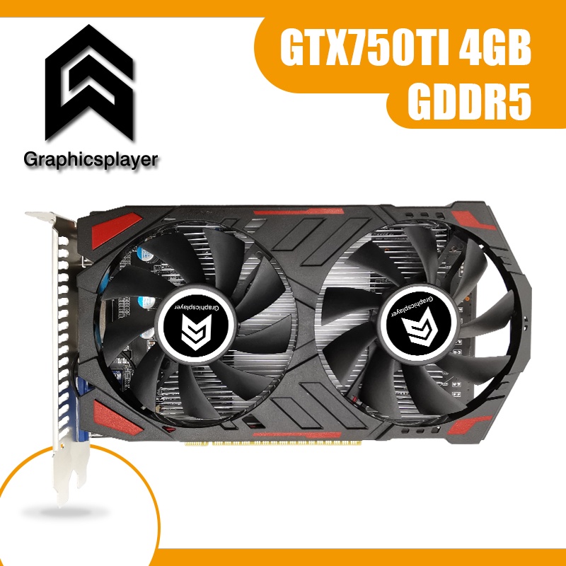 Original chip graphics card GTX750TI 4GB GDDR5 128BIT VGA video card ...