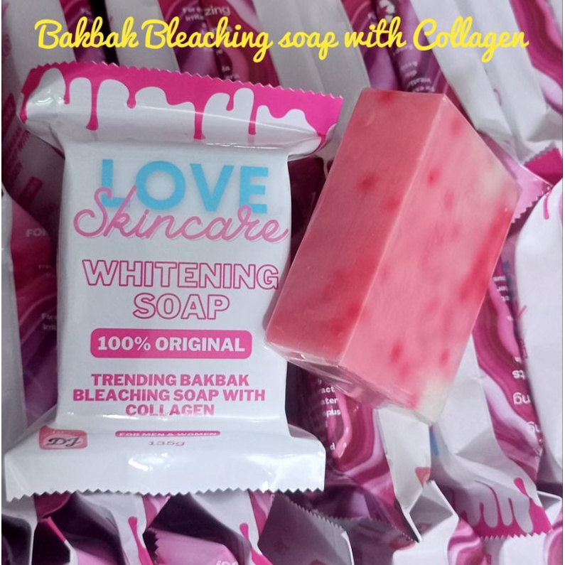 Bleaching soap with Collagen (135g) For Men & Women | Shopee Philippines