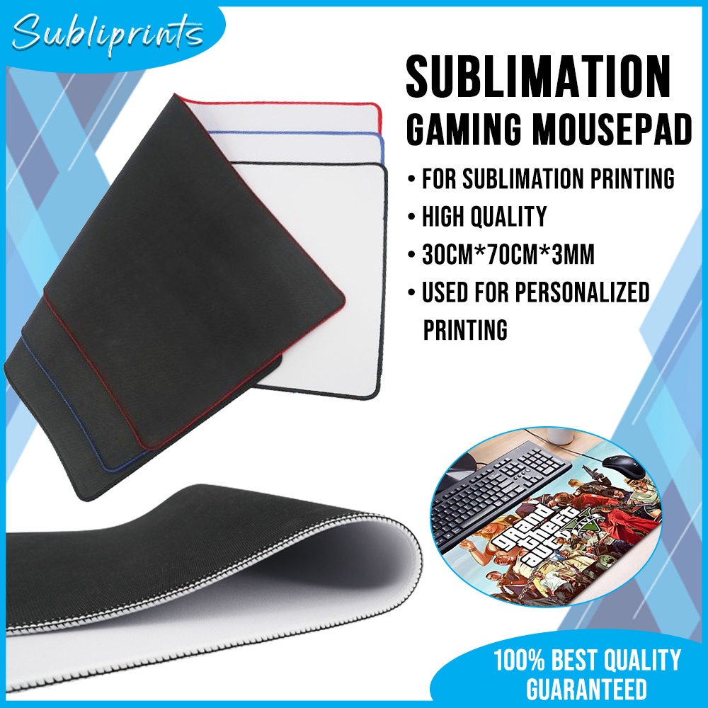 Sublimation Gaming Mousepad 30cm*70cm*3mm Personalize Computer Pad ...