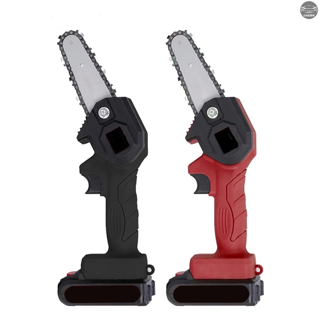 Mini Chainsaw 4 inch Wireless Cordless Chainsaw 24V Portable Handheld ...