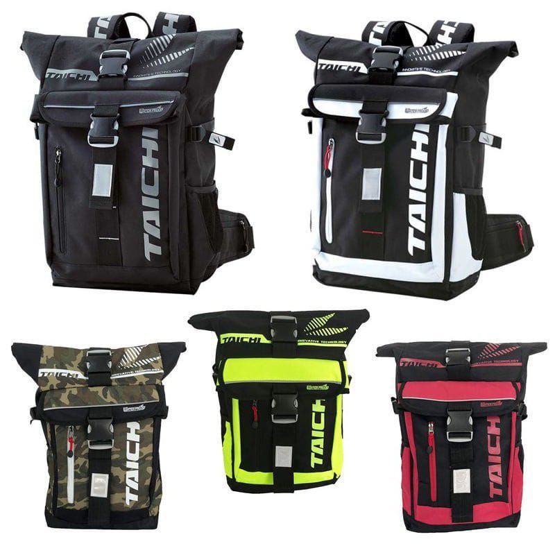 RS TAICHI Backpack RSB274 Full Waterproof Riding Backpack | Shopee ...