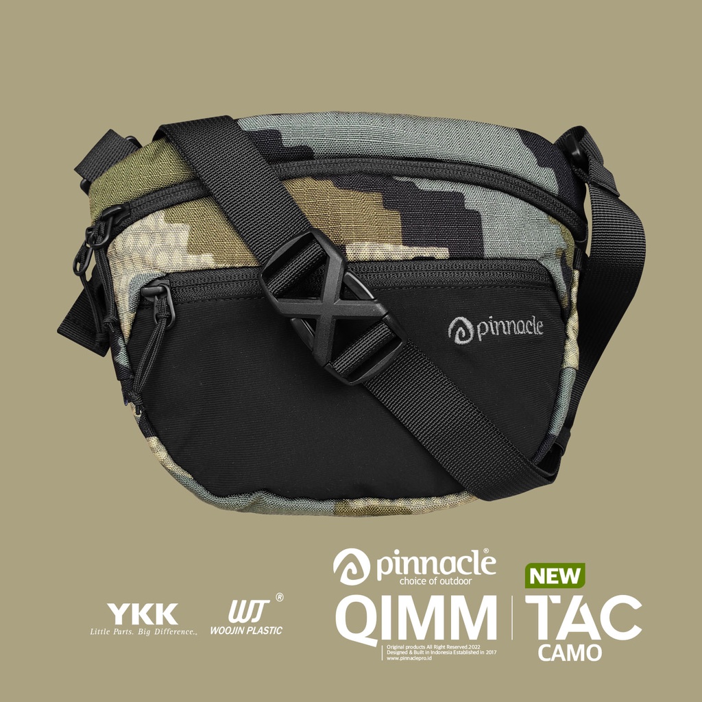 Pinnacle Waist Bag Qimm Tac - Camo | Shopee Philippines