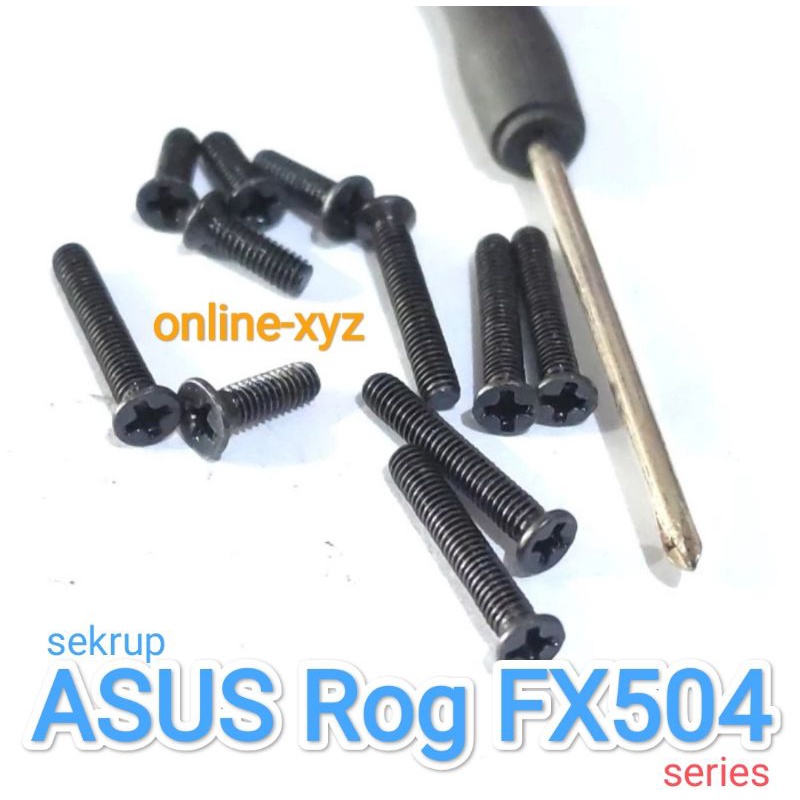 Asus Rog Tuf FX504 FX504GD FX504GE FX50GM fx504g casing screw nut bolt ...