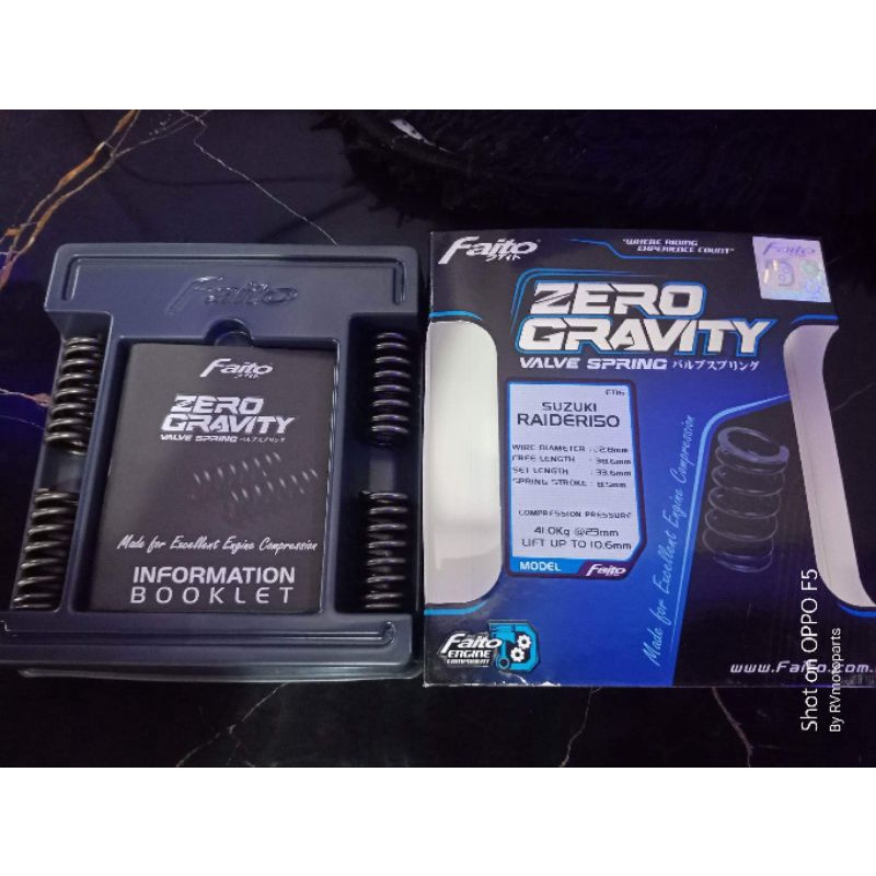 FAITO valve spring Raider 150 Carb | Shopee Philippines