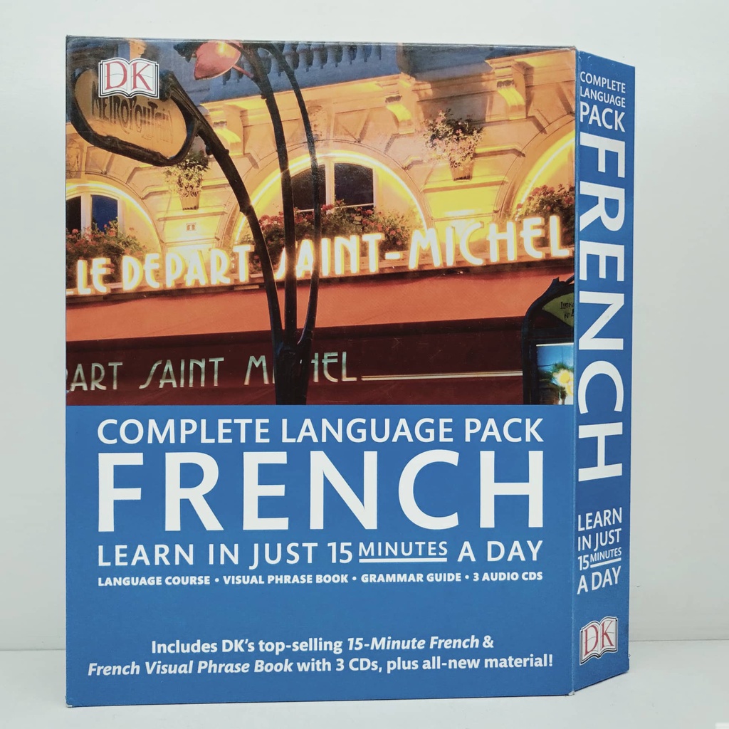 COMPLETE FRENCH PACK : Learn in Just 15 Minutes a Day (SOFTCOVER) BY DK ...