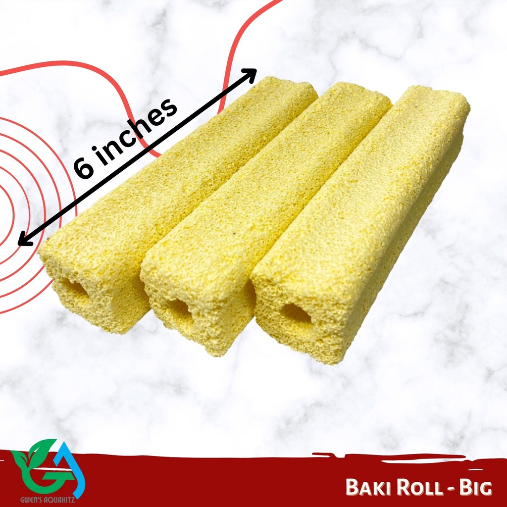 Filter Media for Aquarium[Ceramic, Lava, Porous Rings, Baki Roll ...