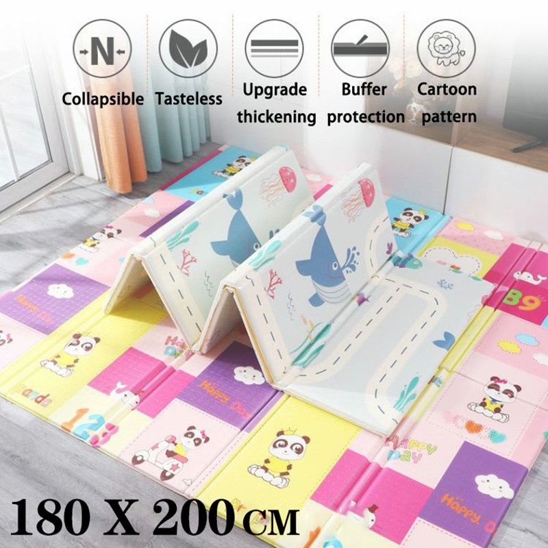 play mat for baby Game Pad Baby Playmat Folding XPE Play Mat Kid Soft ...