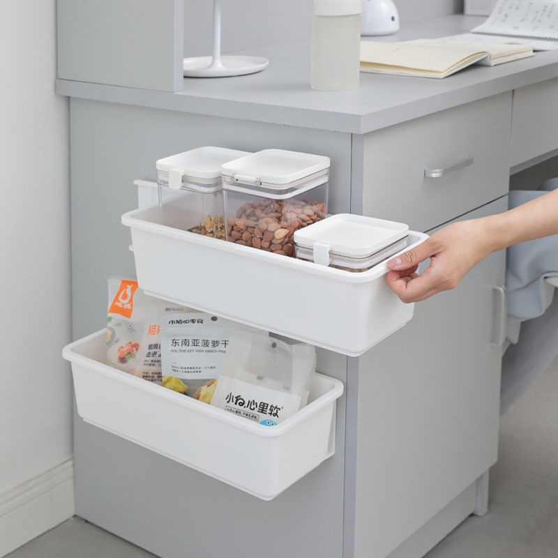 Drawable Storage Box Dormitory Fantastic Punch Free Paste Drawer ...