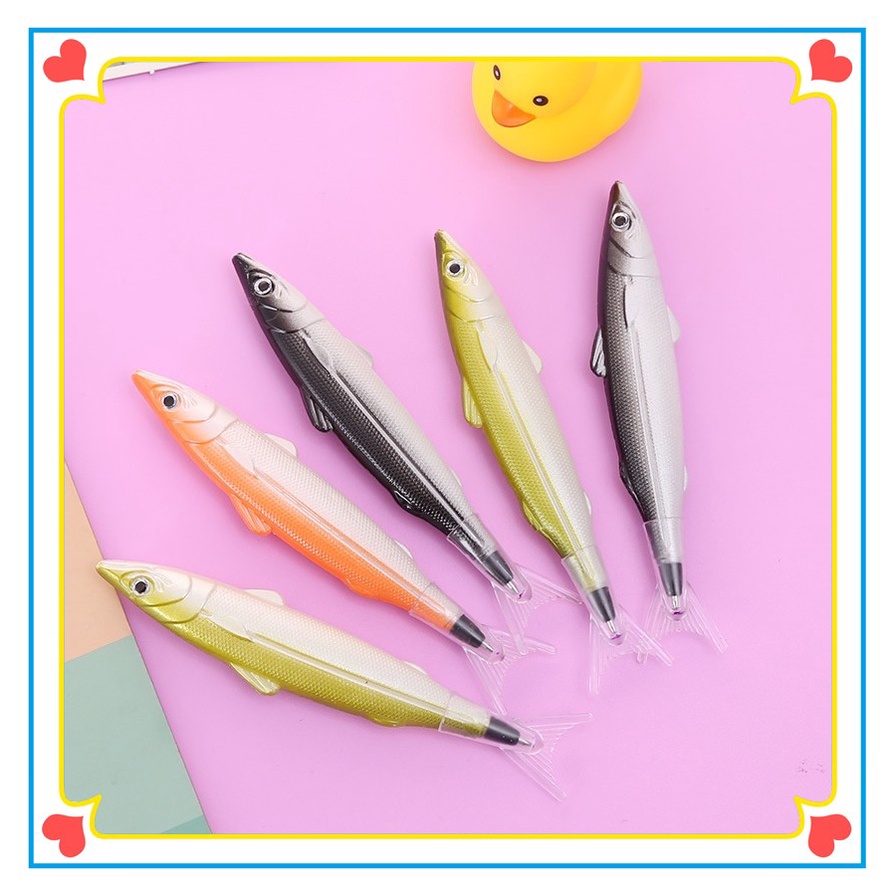 New Cartoon Fish Pen Creative Ocean Series Ballpoint Pen Fish Styling ...