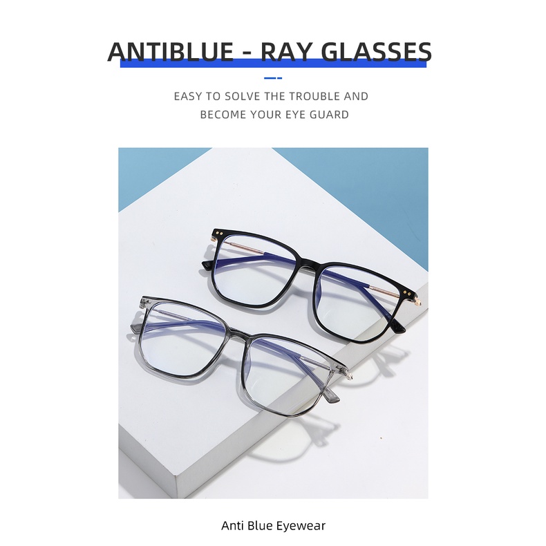 Anti Radiation Eye Glasses For Women Men Photochromic Graded Glasses ...