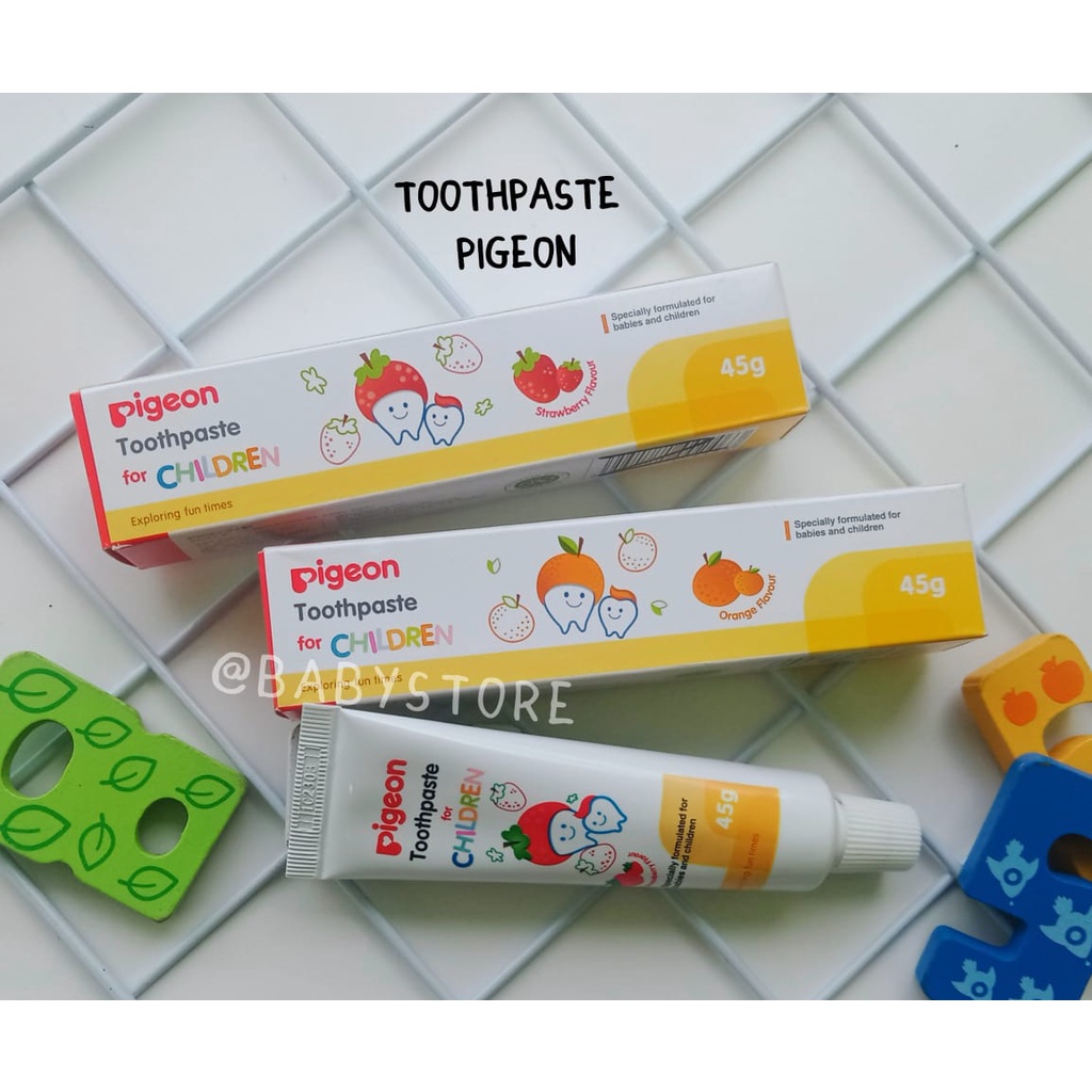 Pg TOOTHPASTE 45RG STRAWBERRY, ORANGE (PASTA Dental) | Shopee Philippines