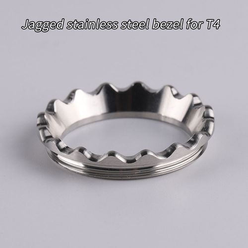 Jagged Stainless Steel Bezel for Convoy T4 Flashlight | Shopee Philippines