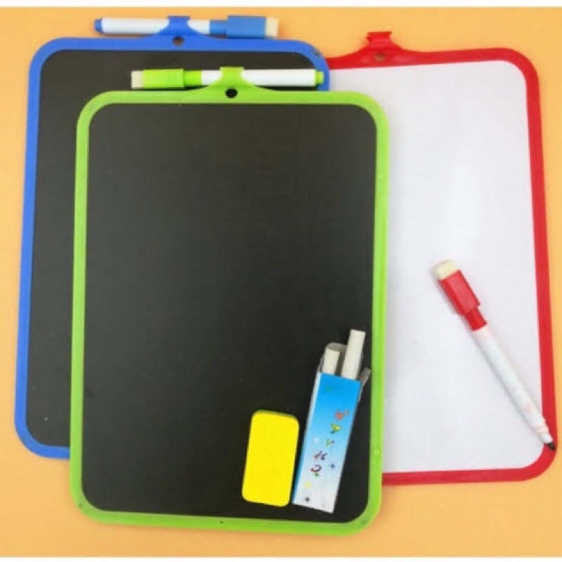2in1 Board (whiteboard & blackboard) 7x10 2in1 board school supplies ...