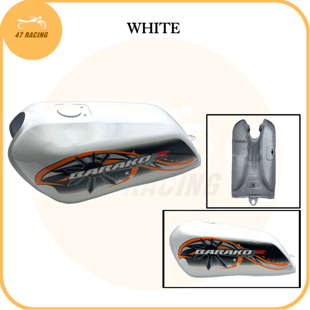 47Racing Motorcycle Gas Tank Fuel Tank For Barako 2 | Shopee Philippines