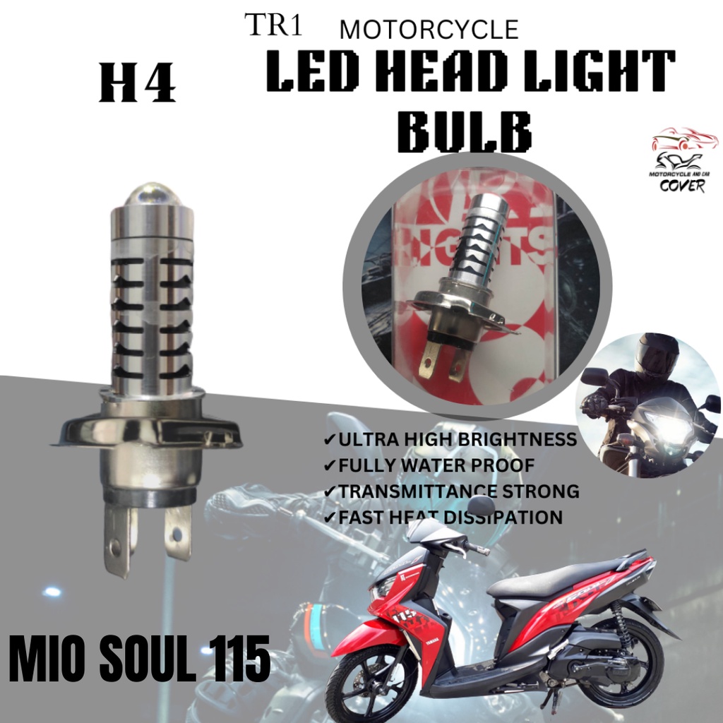 Motorcycle Headlight H4 Led Tr1 For Mio Soul 115 Moto Led Motorcycle