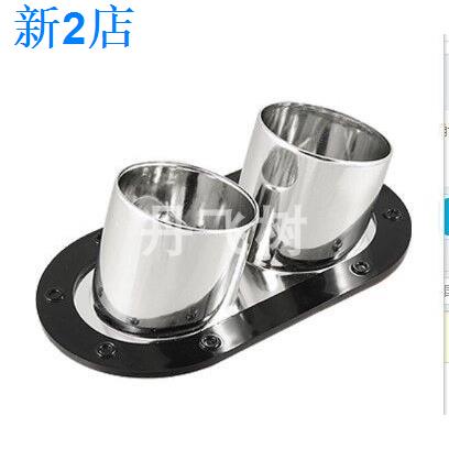24 Hours Shipping = Car Exhaust Pipe Tail Throat Universal Modified ...