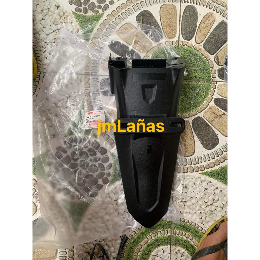 GENUINE REAR FENDER / TAPAPLODO SA LIKOD FOR SMASH 115 63111-45H | Shopee Philippines