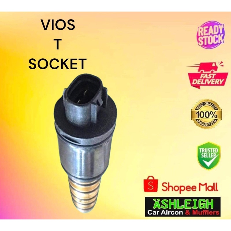 Ashleigh Toyota Vios T SOCKET ECV Solenoid Valve Car Aircon parts ...
