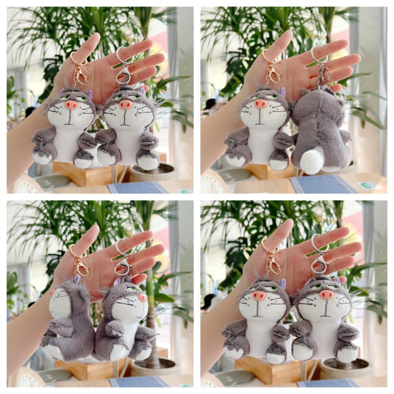 Lucifer cat plush small pendant popular toy doll keychain | Shopee ...