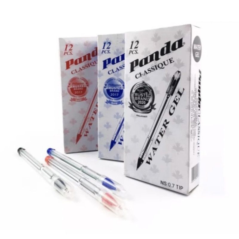 Panda classique original panda ball pen water gel ball pen available 12 ...