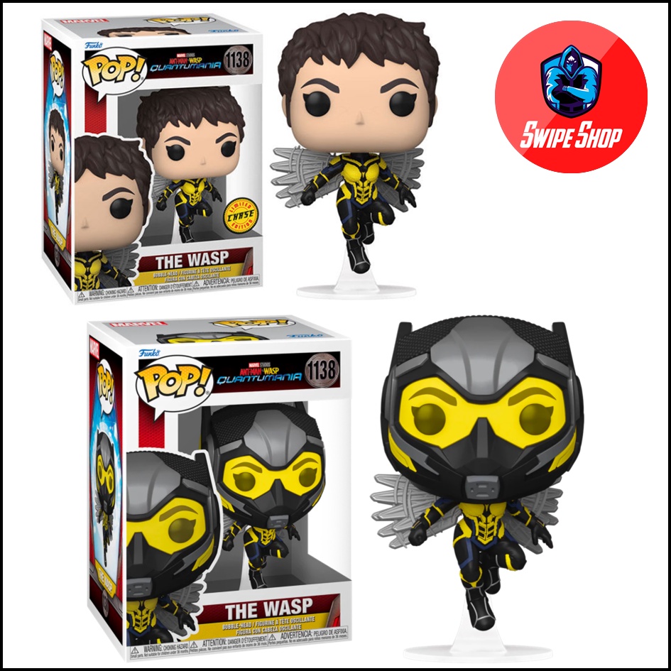 Funko Pop The Wasp Antman and Wasp Quantumania Chase Exclusive | Shopee ...