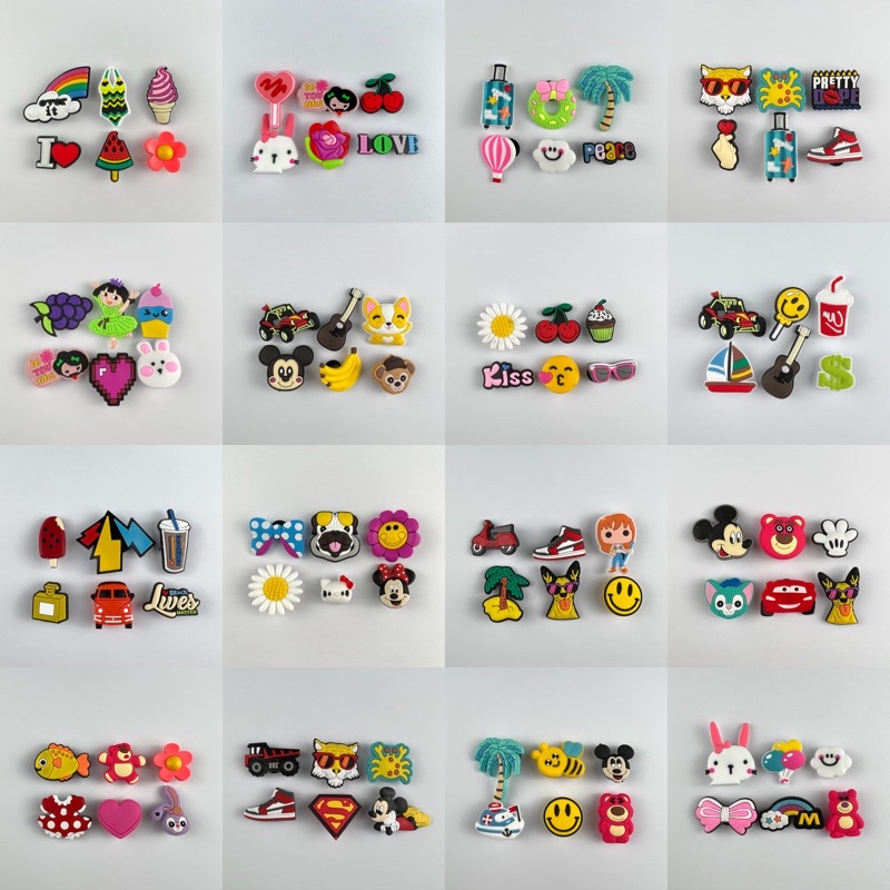 Crocs Set Jibbitz/Crocs Jibbitz Charms/Jibbitz Set/Shoe Charms/Shoe ...