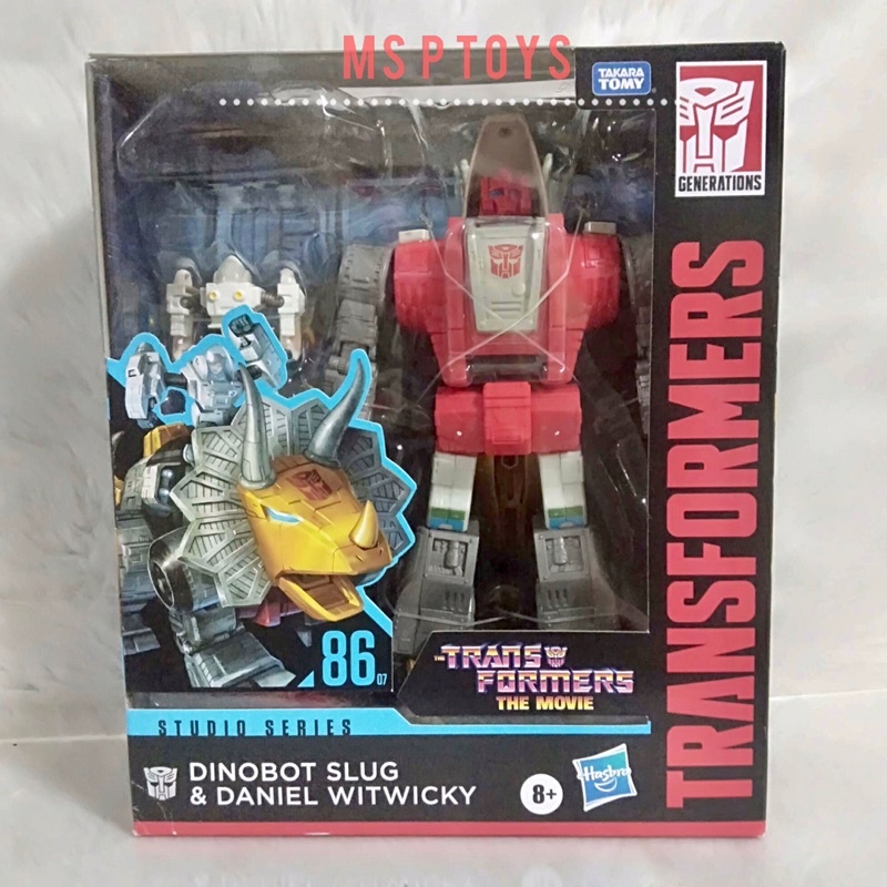 TRANSFORMERS - Studio Series 86-07: Dinobot Slug & Daniel Witwicky ...