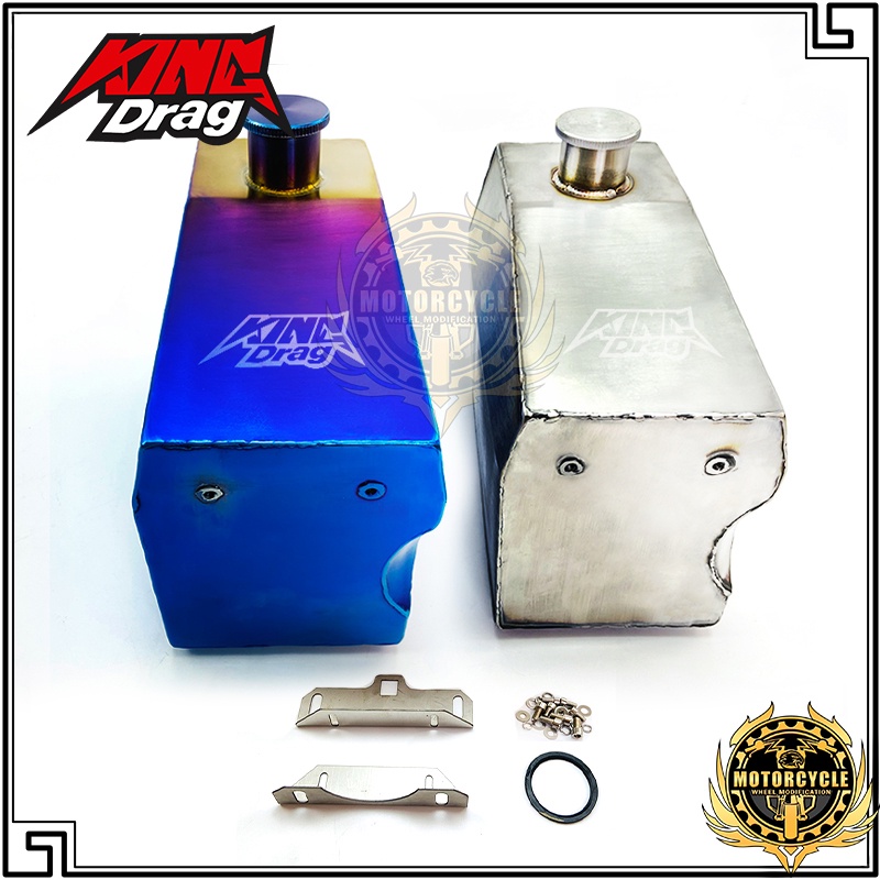 (Clearance Sale)King Drag Motorcycle CNC Fuel Tank NMAX155 Modified ...