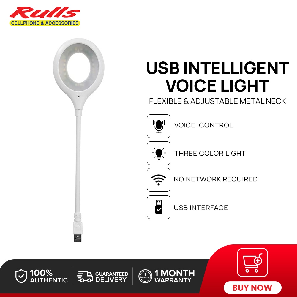 USB Intelligent Voice Light | Three color light | Voice Control | No ...