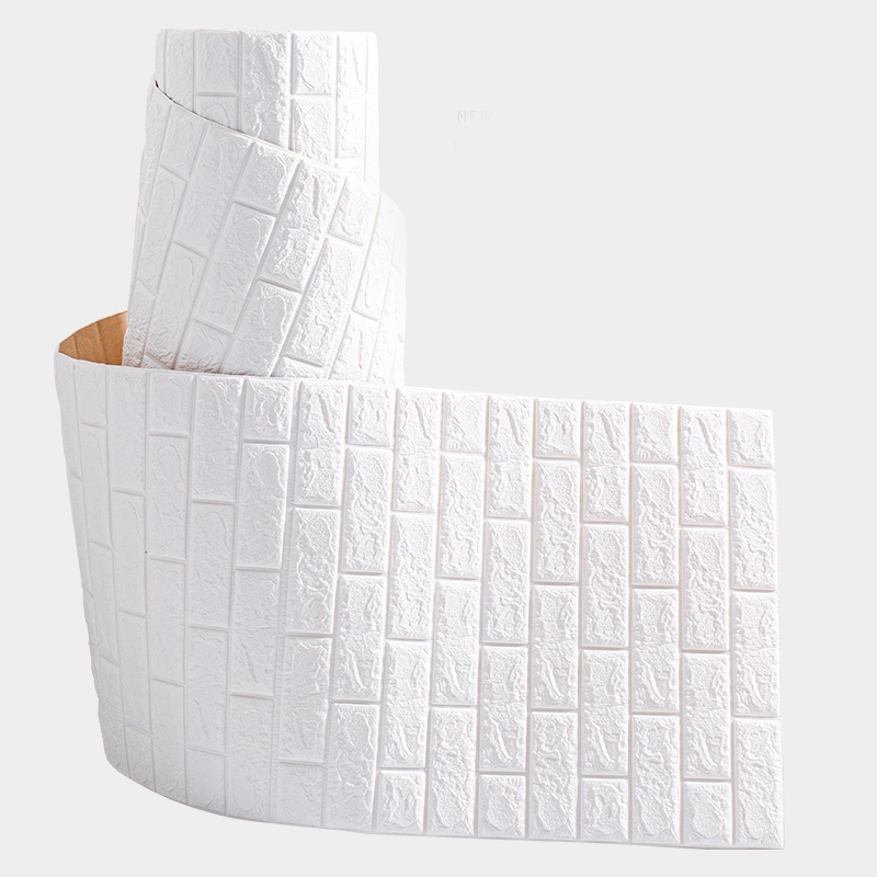 50*100cm Big Size 3D Wallpaper adhesiv wall decor Bricks Wall Sticker ...