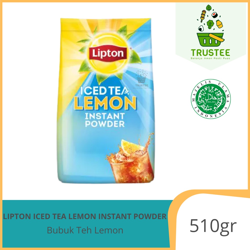 Lipton Iced Ice Tea Lemon Instant Powder Mix 510gr | Shopee Philippines