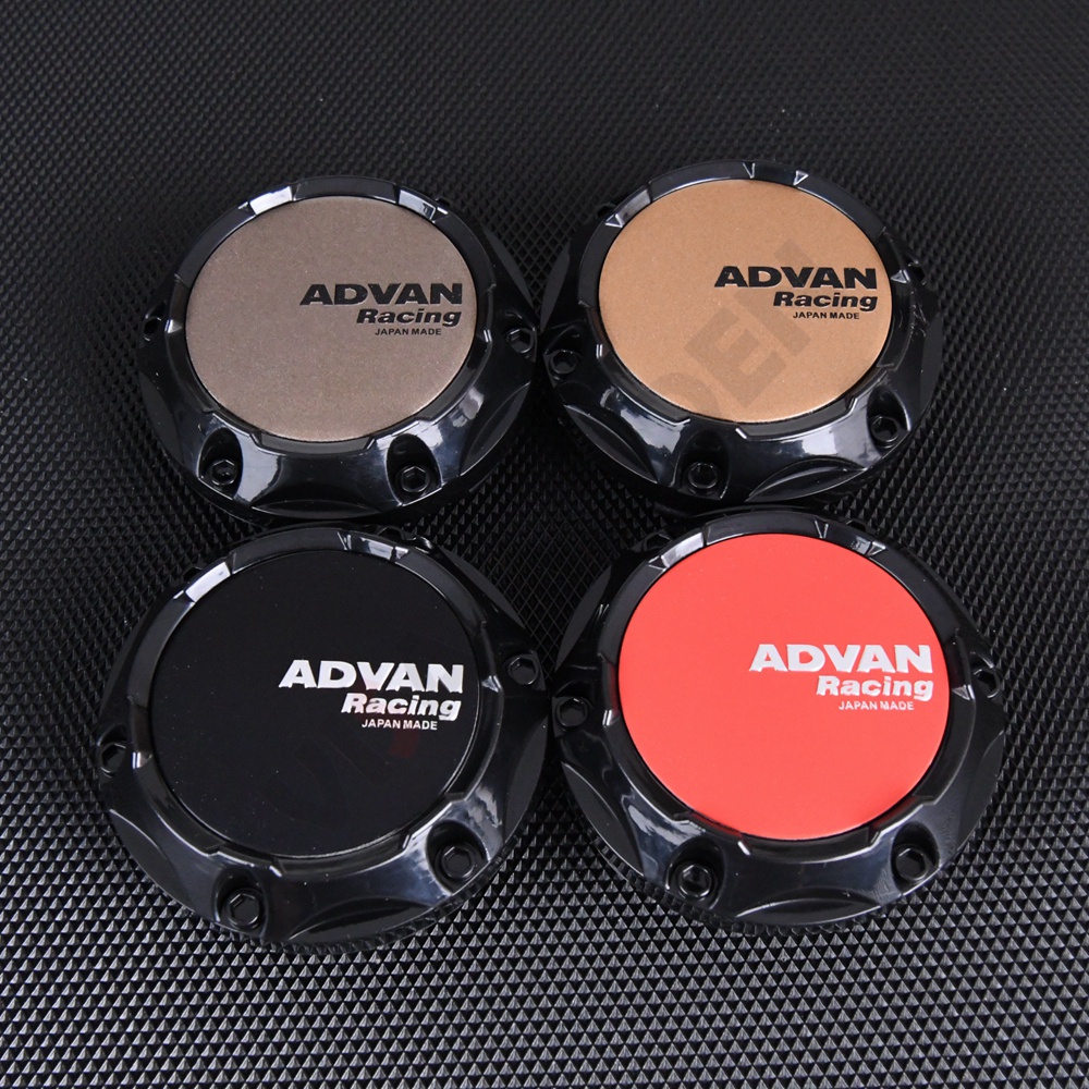 4PCS ADVAN Rim Cap 56MM Clip Diameter Wheel Center Cap ADVAN Logo ...