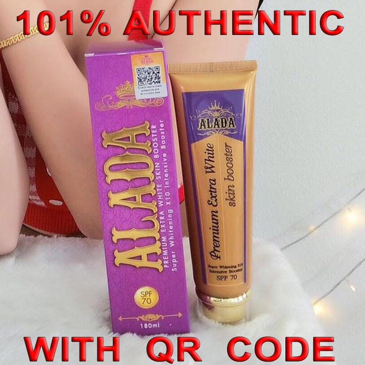 101 % AUTHENTIC ALADA Super Whitening X10 Intensive Booster Lotion from ...
