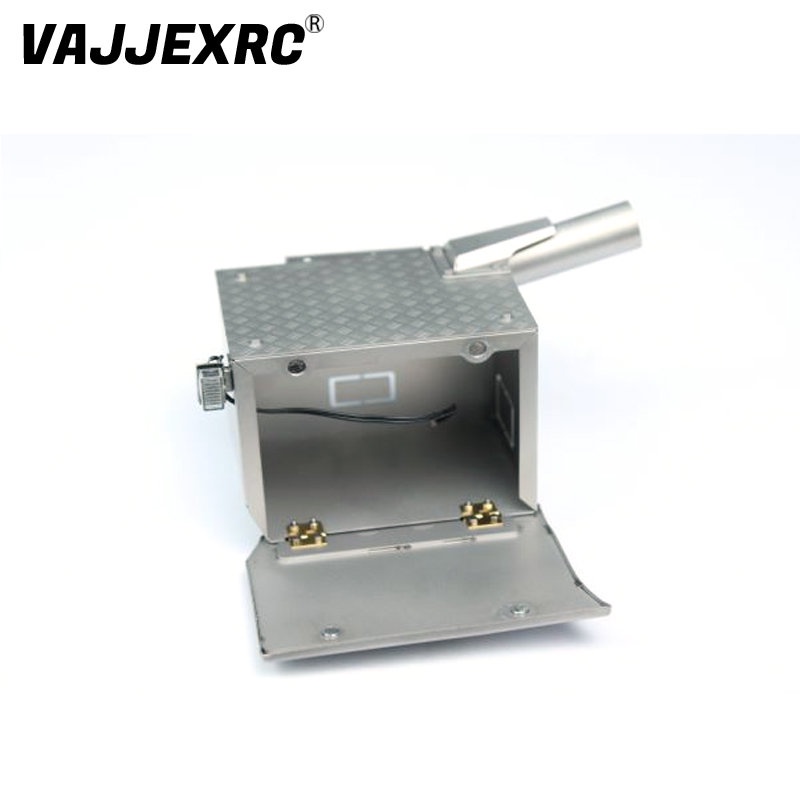 Metal Exhaust Box 1/14 Tamiya RC Truck Trailer Tipper Scania R620 ...