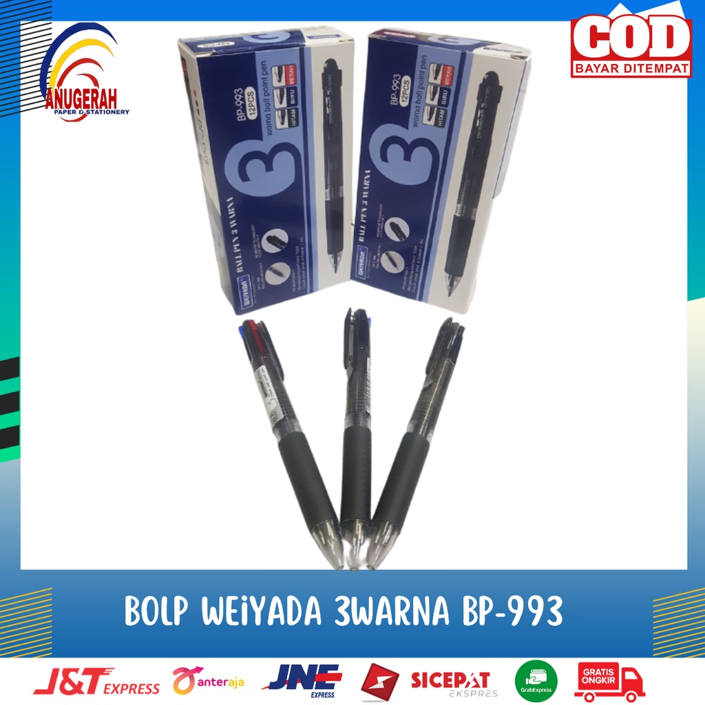 Weiyada Bolp 3 Colors BP-993 (PCS) | Shopee Philippines
