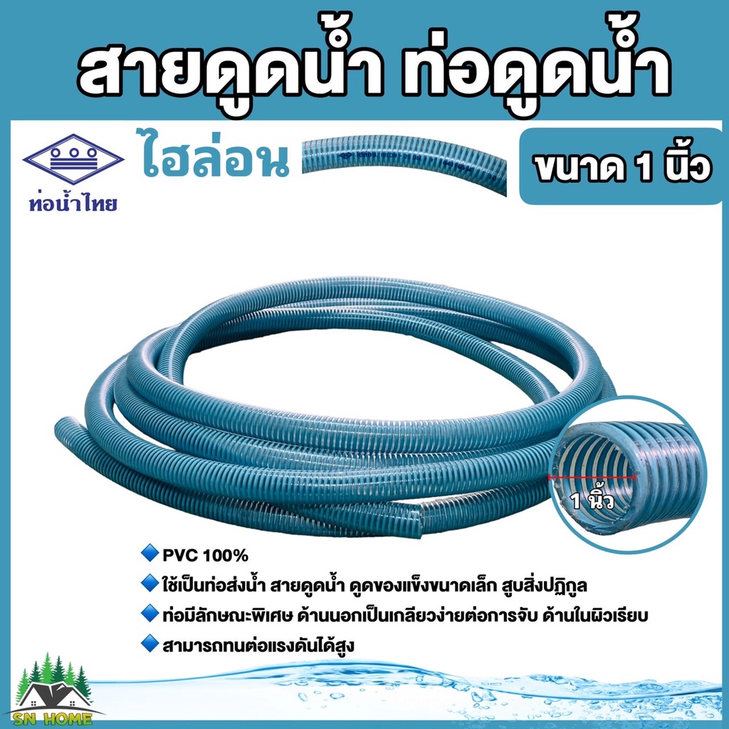 1 Inch Blue Pvc Suction Hose Used To Suck Water Send Length 4 Meters 6 ...