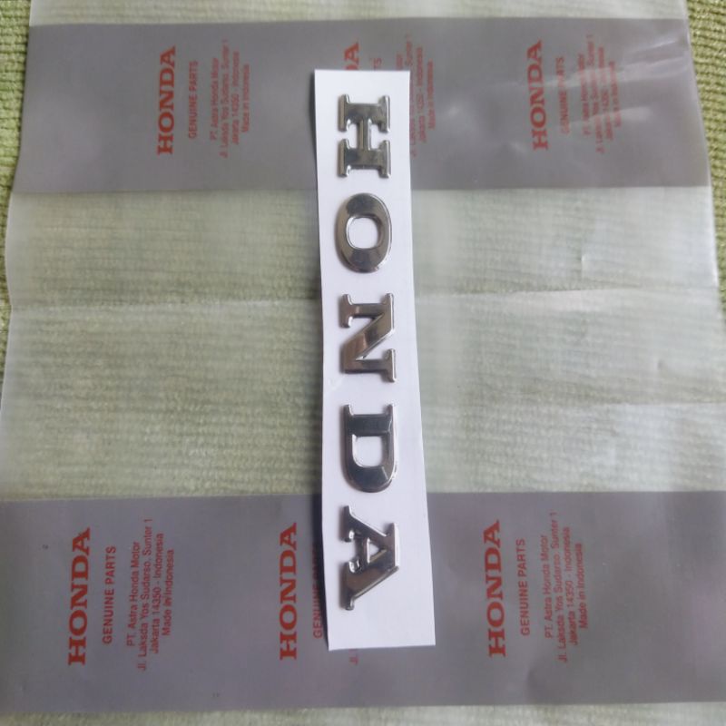 3d emblem Logo 1pc honda Write universall original original | Shopee ...